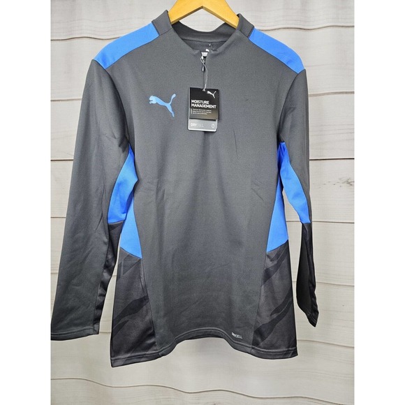 Puma | Shirts | Puma Dry Cell Moisture Management Long Sleeve 4 Zip ...
